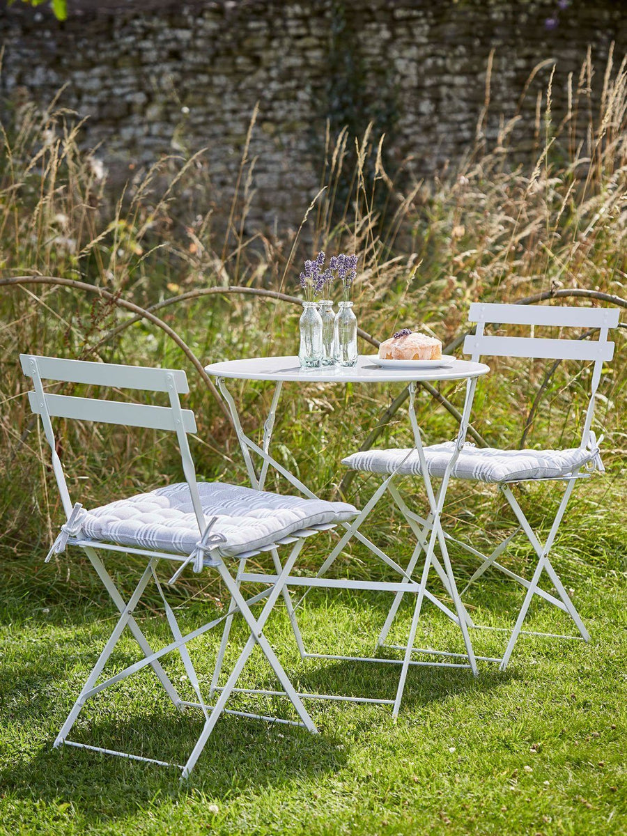 Bistro Set Small White – Brissi